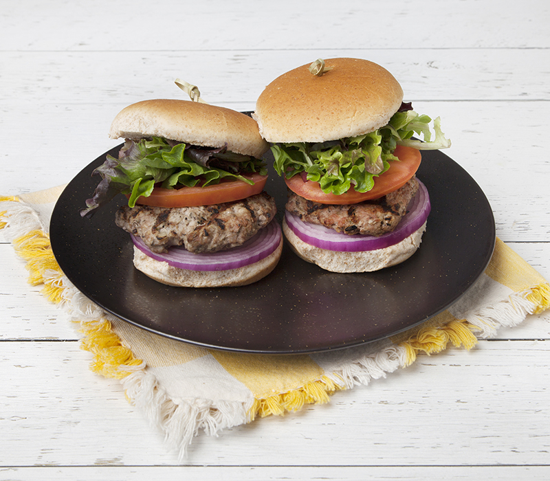 Caribbean Island Burgers